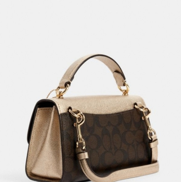 Coach | Bags | Coach Tilly Satchel 23 In Signature Canvas | Poshmark